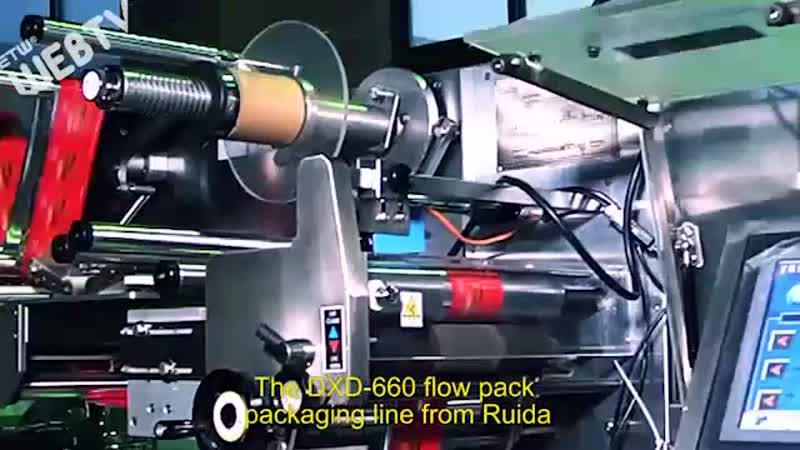Automatic Flow Pack Packaging Line | ETW Video
