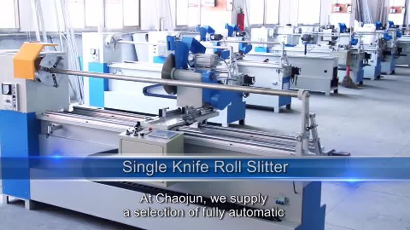 Single Knife Roll Slitter | ETW Video