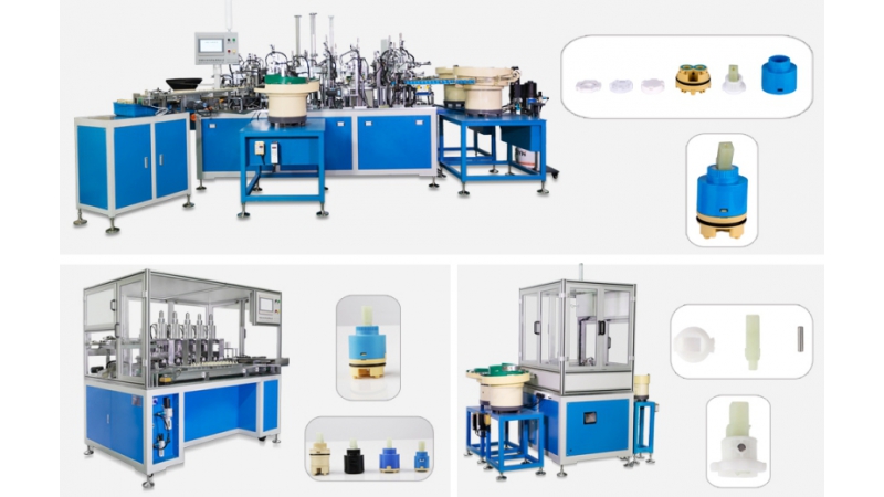 Faucet Cartridge Automatic Assembly Machine | ETW Video
