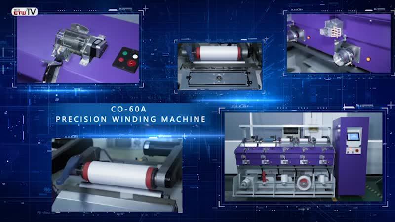 Precision Winding Machine, Yarn Winding | ETW Video