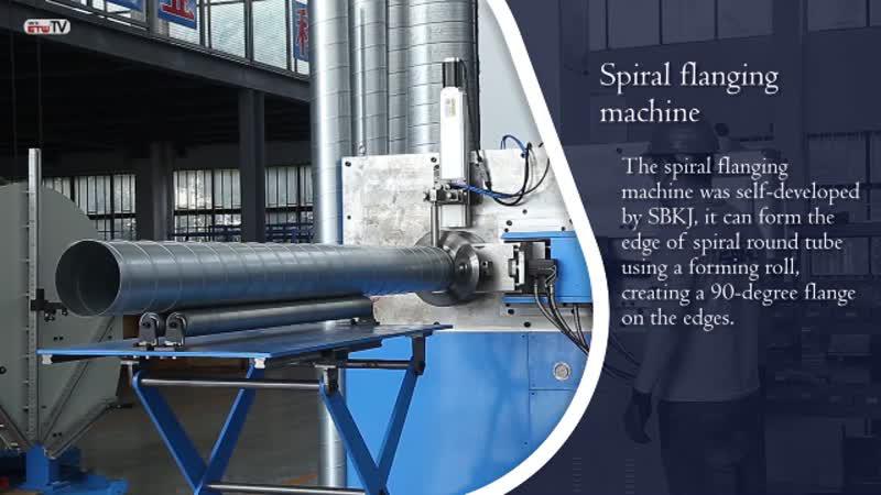 Spiral Flanging Machine | ETW Video